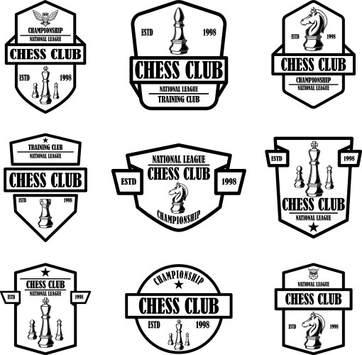 Chess Club Vector Images (over 3,500)