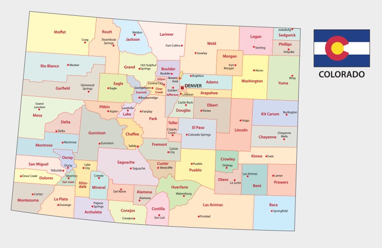 Colorado State Outline Vector Images (over 1,000)