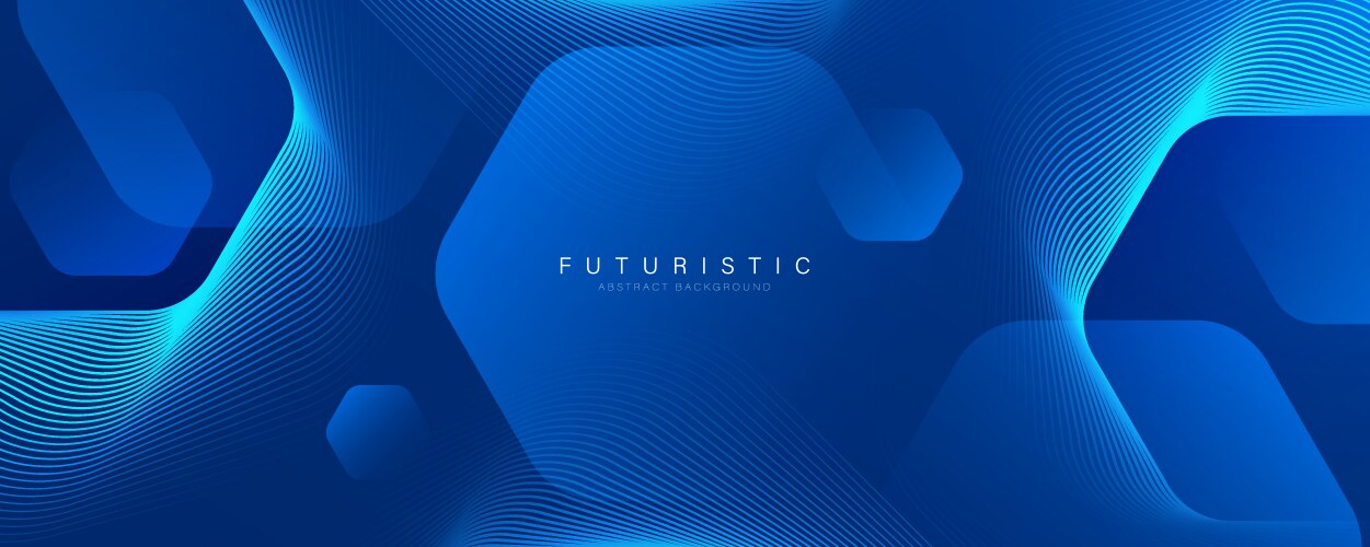 Blue abstract background modern gradient Vector Image