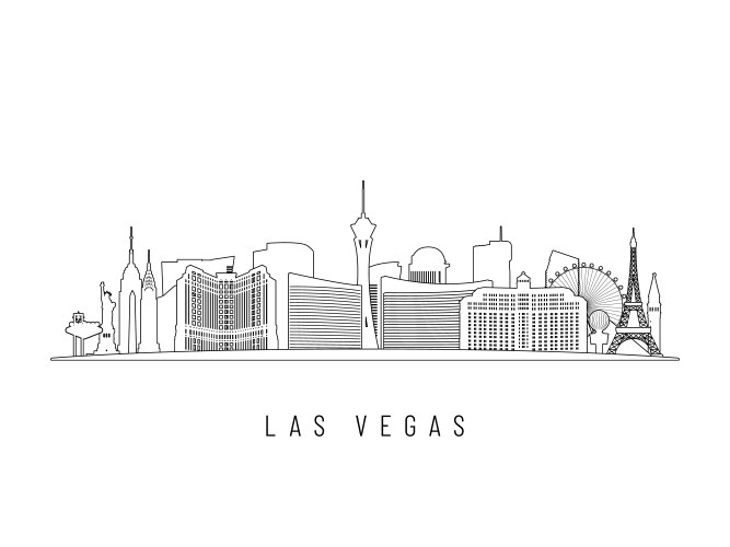 Las Vegas Sign Outline Vector Images (over 290)