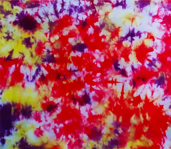 Watercolor tye dye pattern Royalty Free Vector Image