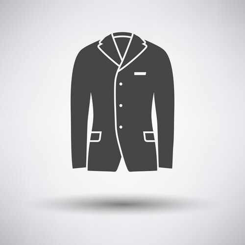 Business suit icon Royalty Free Vector Image - VectorStock