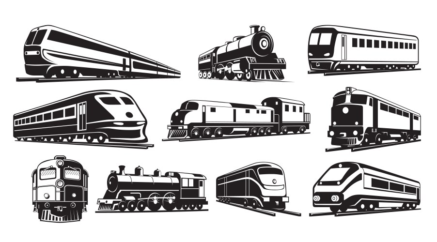 Train Vector Images (over 670,000)