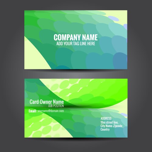 Simple Visiting Card Vector Images (over 7,500)