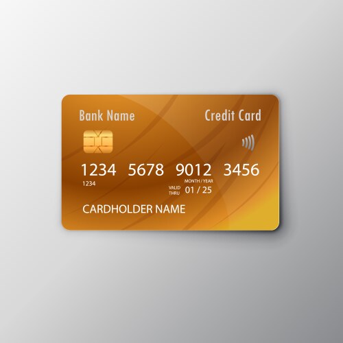 Credit card Royalty Free Vector Image - VectorStock
