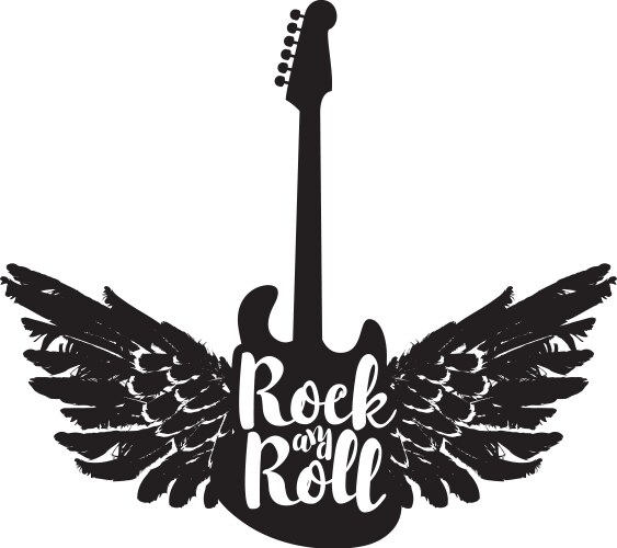 Rock n roll Royalty Free Vector Image - VectorStock