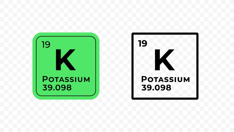 Potassium Element Vector Images (over 2,000)