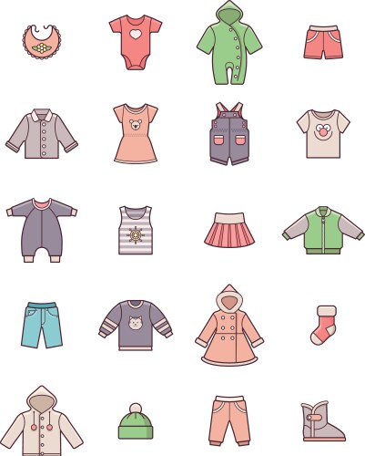 Baby Clothes Vector Images (over 61,000)