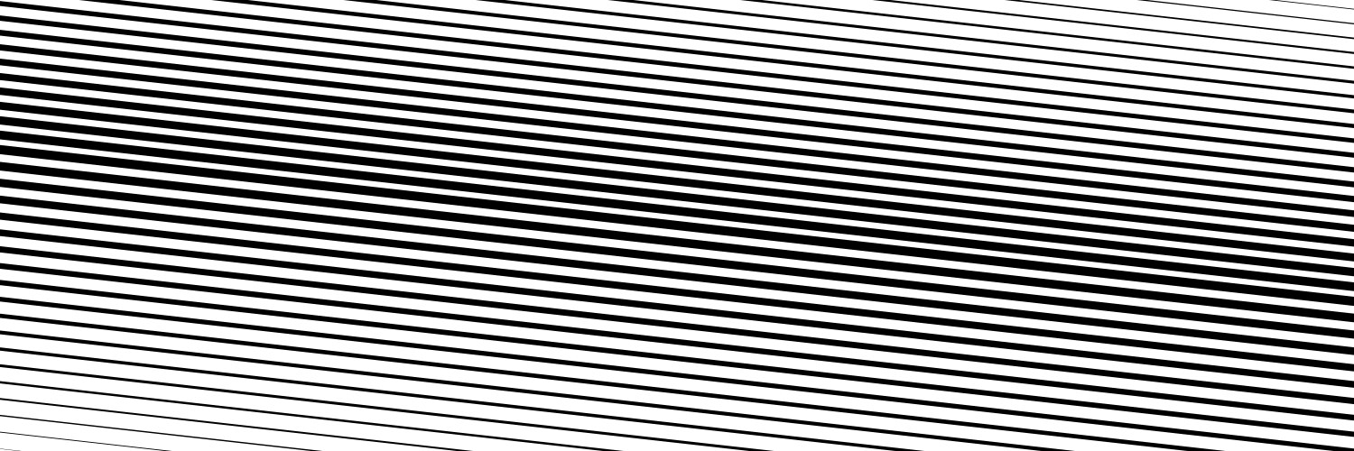 Black diagonal lines with a transition from thin Vector Image
