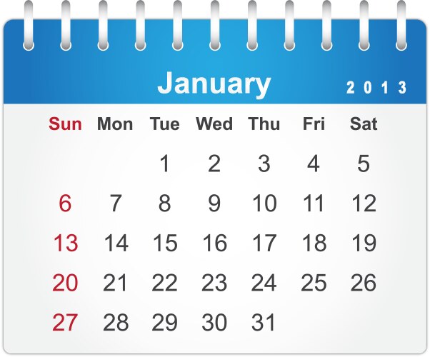 January Vector Images (over 100,000)