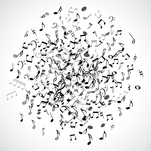 Music Notes Border Melody Vector Images (over 680)