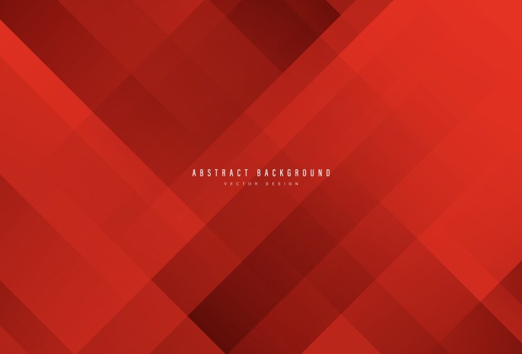 Abstract geometric red background Royalty Free Vector Image