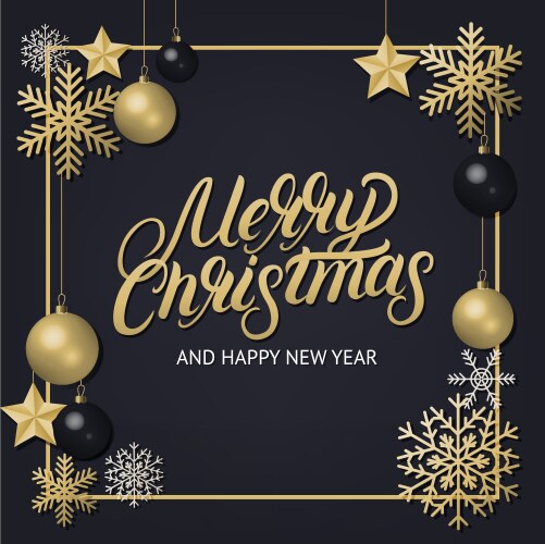 Seasons greetings 2018 hand written lettering Vector Image