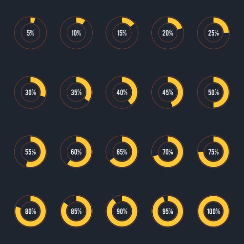 Steps progress Royalty Free Vector Image - VectorStock