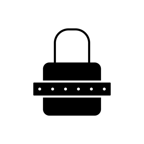 Password icon set login access secret private Vector Image