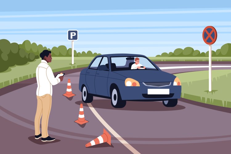 Driving Test Vector Images (over 3,800)
