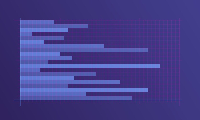 Abstract financial chart Royalty Free Vector Image