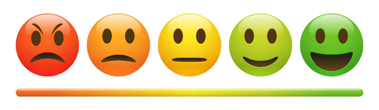 Smiley Faces Scale Vector Images (over 740)