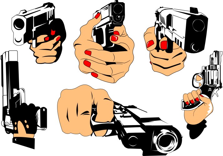 Cartoon Gun Vector Images (over 32,000)