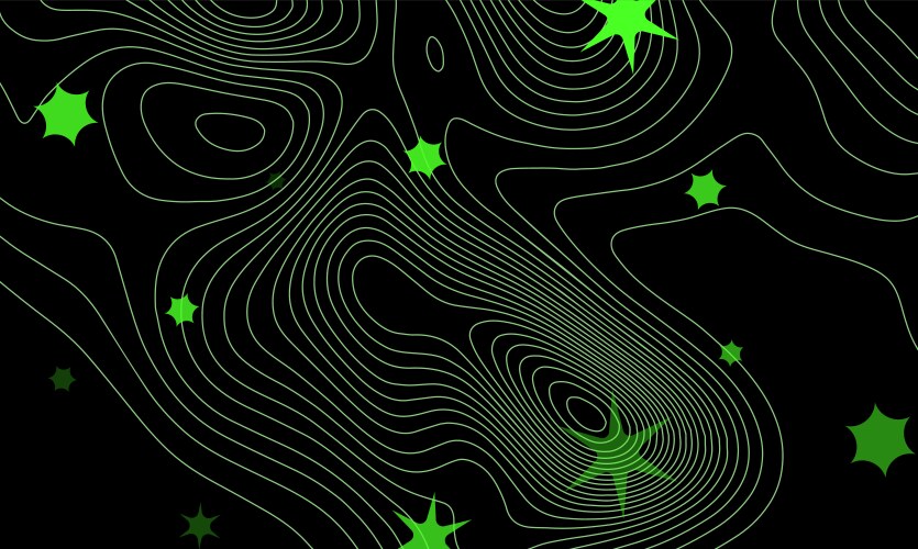 Star funky line retrofuturism abstract retro wave Vector Image