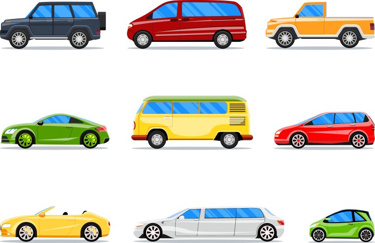 Flat Style Car Vector Images (over 31,000)