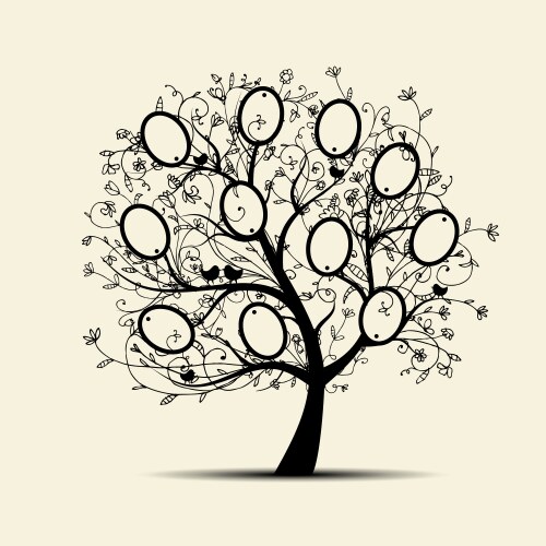 Family tree Royalty Free Vector Image - VectorStock
