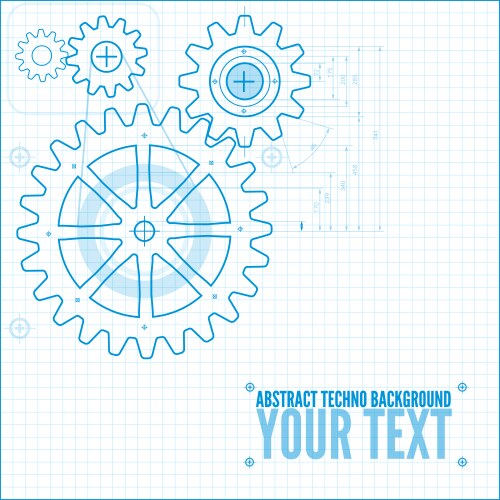 Technical background Royalty Free Vector Image