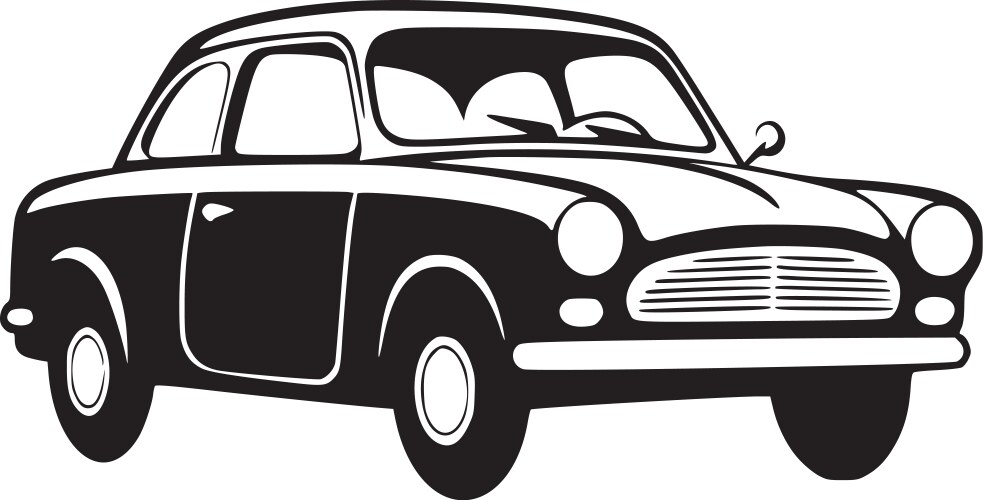 Cartoon Car Black and White Vector Images (over 52,000)