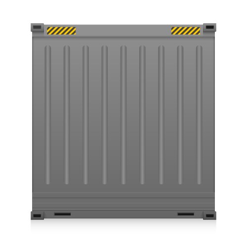 Logistic cargo container shipping transportation Vector Image