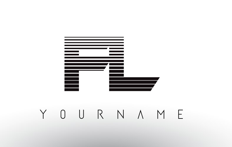 Letter f desert design concept Royalty Free Vector Image