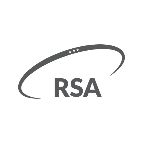 Fgh letter logo design on white background Vector Image