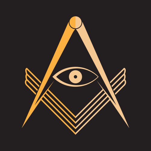 Illuminati Compass Vector Images (over 100)