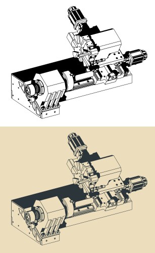 Cnc Machine Vector Images (over 2,200)