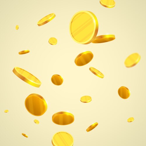 Coins Falling Vector Images (over 14,000)