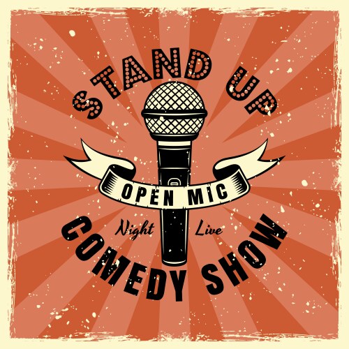 Stand Up Comedy Logo Vector Images (over 910)