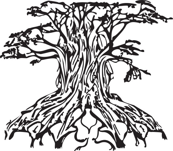 Free Tree Outline Vector Images (over 2,800)