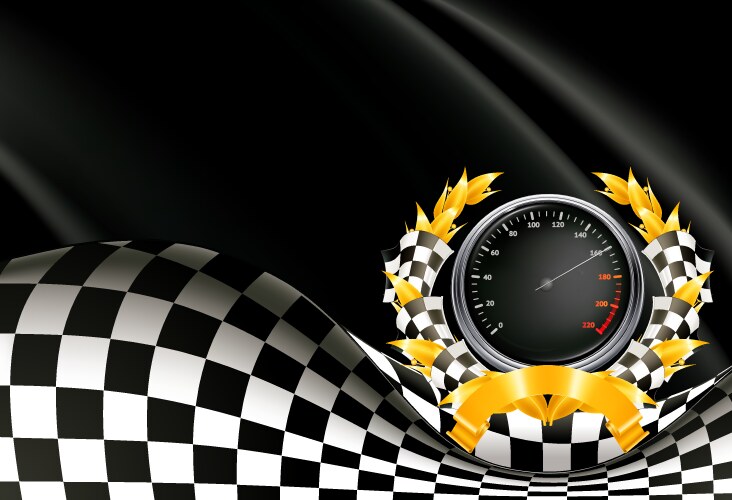 Racing background Royalty Free Vector Image - VectorStock