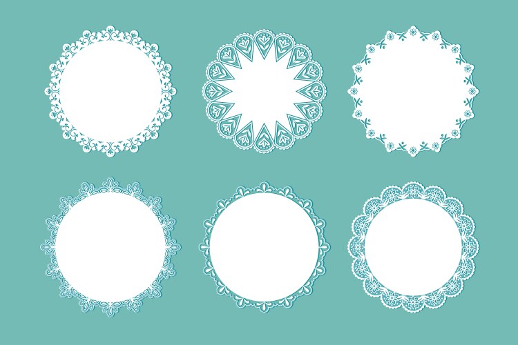 Doily Vector Images (over 8,300)