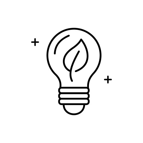 Green thinking innovative concept eco-friendly Vector Image