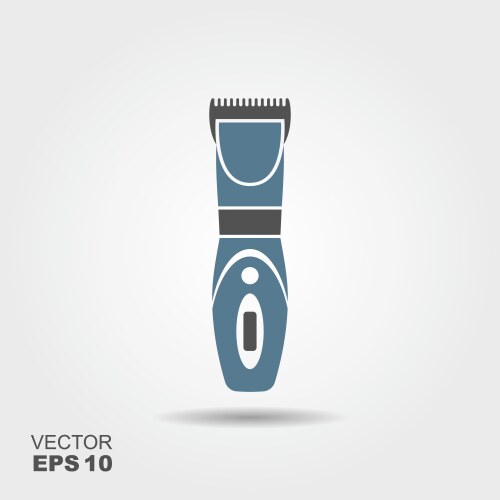 Hair clipper color icon electric trimmer Vector Image
