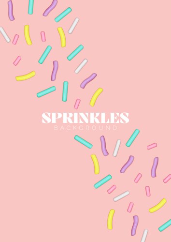 Coloured Sprinkles Vector Images (over 1,600)