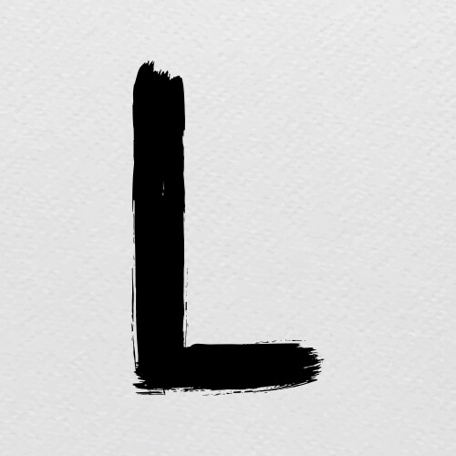 Letter L Font Calligraphy Vector Images (over 9,000)