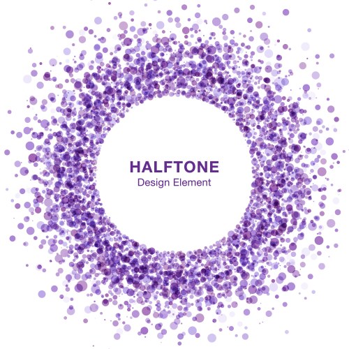 A blue and violet border Royalty Free Vector Image