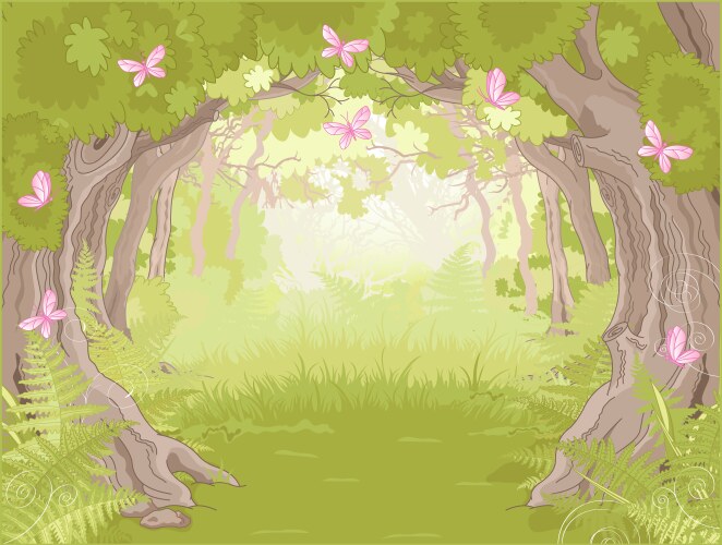 Magic Forest Vector Images (over 20,000)