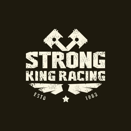 King crown sports Royalty Free Vector Image - VectorStock