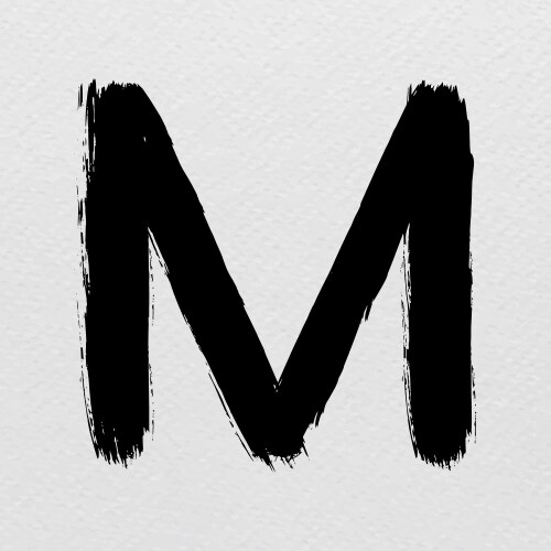 Letter M Script Font Vector Images (over 1,400)