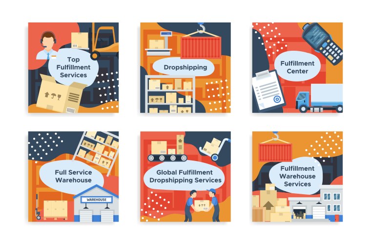 Logistics Poster Template Vector Images (over 1,100)