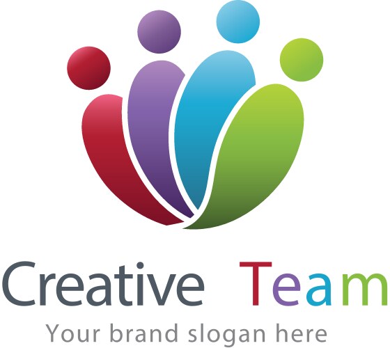 Team work synergy Royalty Free Vector Image - VectorStock