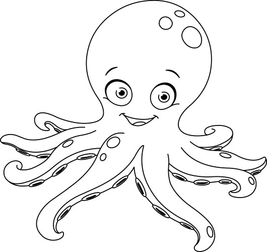 Outline Octopus Vector Images (over 6,300)