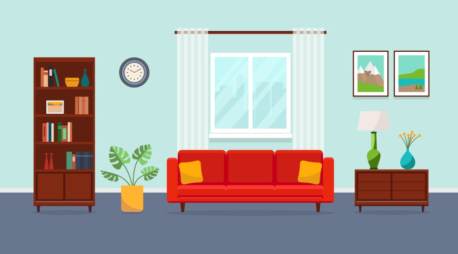 Living Room Cartoon Vector Images (over 24,000)